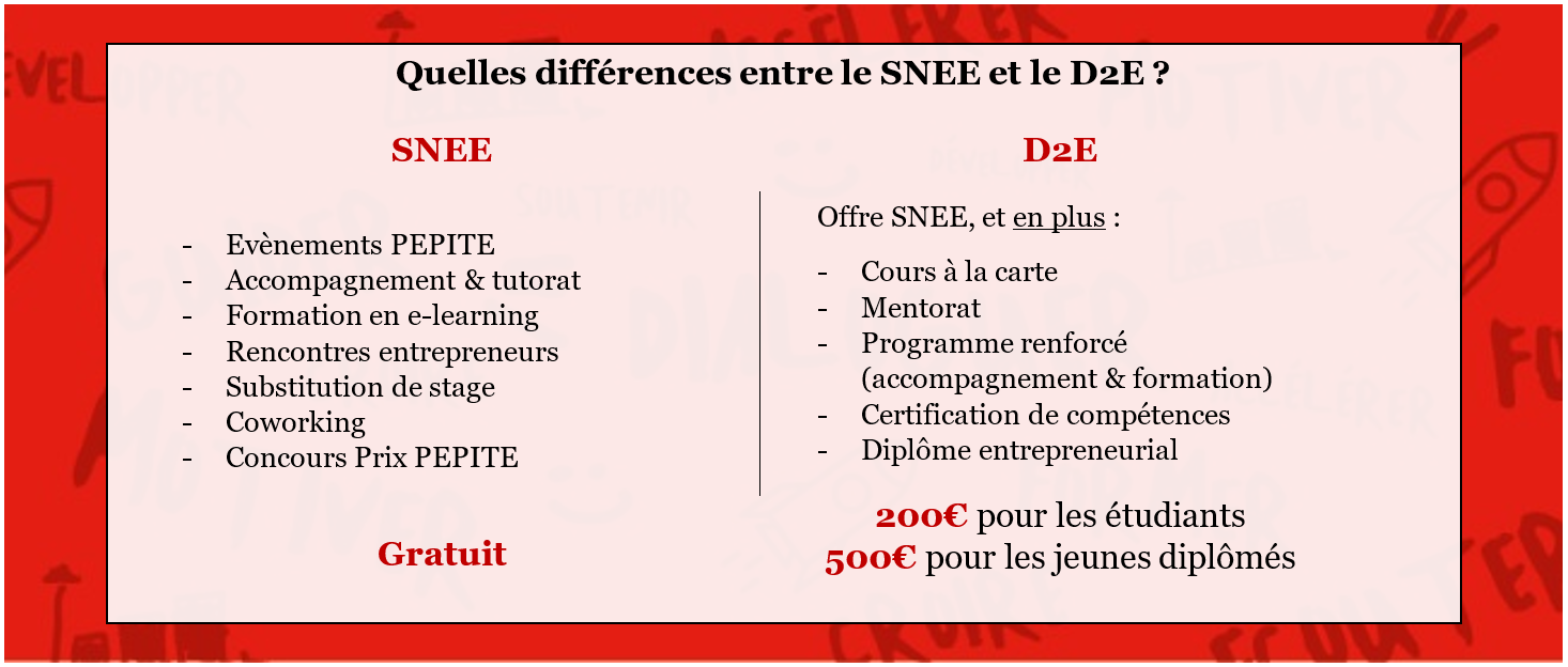 Le Diplôme d’Étudiant Entrepreneur (D2E) - Pépite Normandie